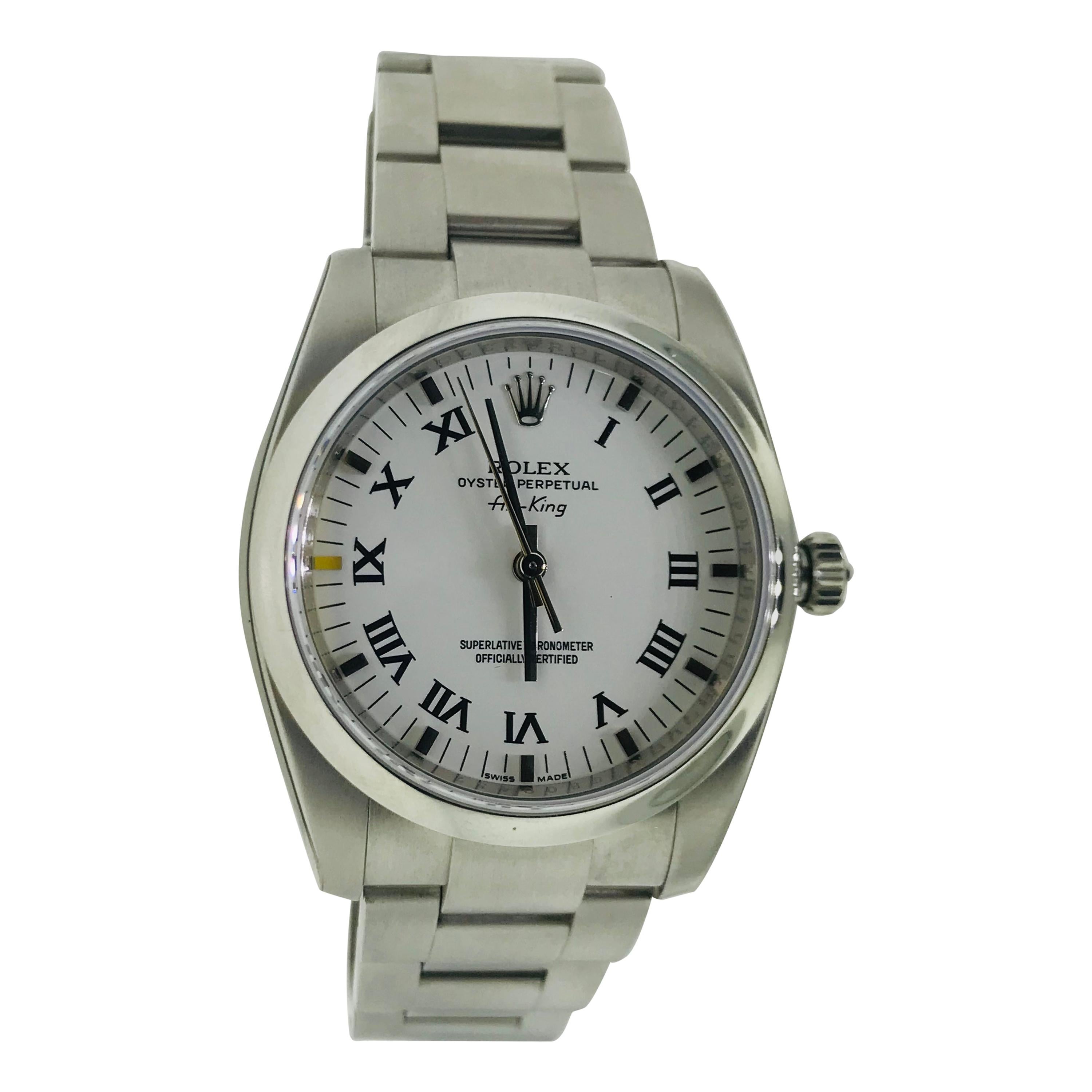 ROLEX Stainless Steel Milgauss Second Generation Watch Ref 1019 at 1stDibs