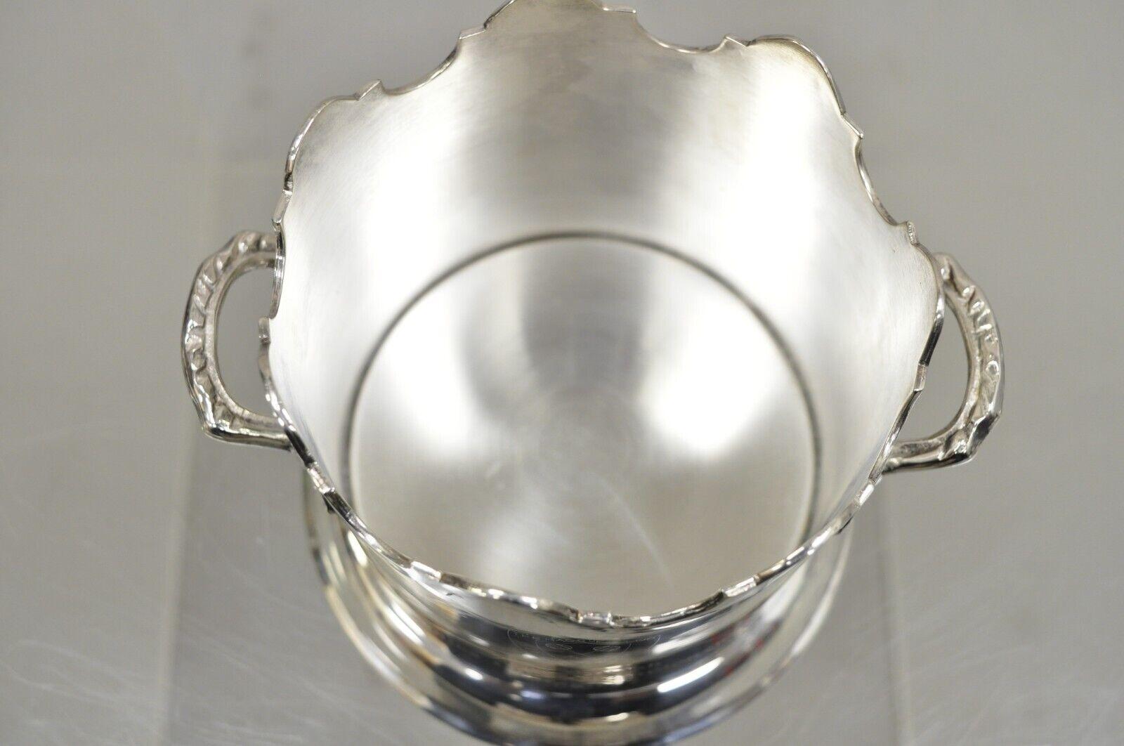 2013 Squash Racquet Club of Phila Silver Plated Award Trophy Cup Wine ...