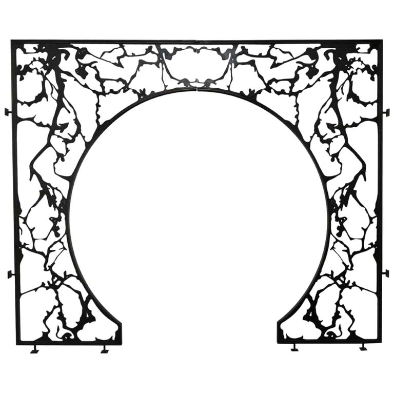 2015 Sculptural Steel Arched Room Divider La Chine at NYC Waldorf ...