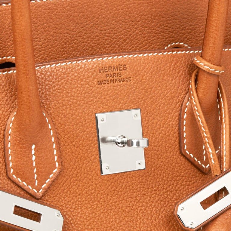 2016 Hermès Barenia Faubourg Leather Birkin 35cm at 1stDibs
