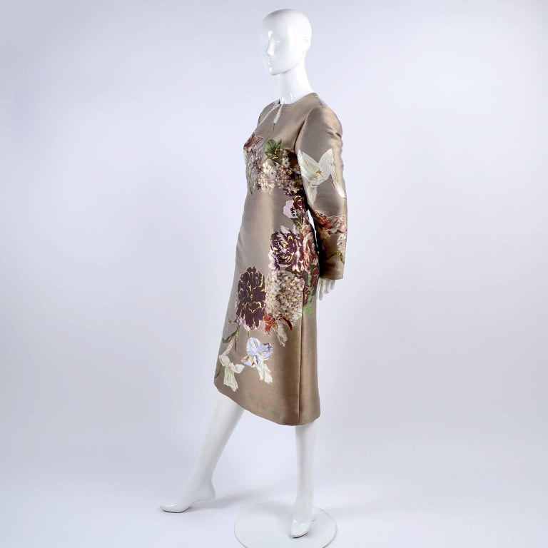 Valentino "Kimono 1997" Japanese Inspired Floral Column Dress, 2016 at ...