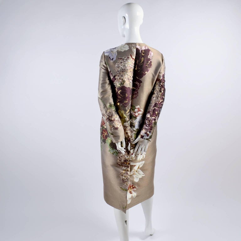 Valentino "Kimono 1997" Japanese Inspired Floral Column Dress, 2016 at ...