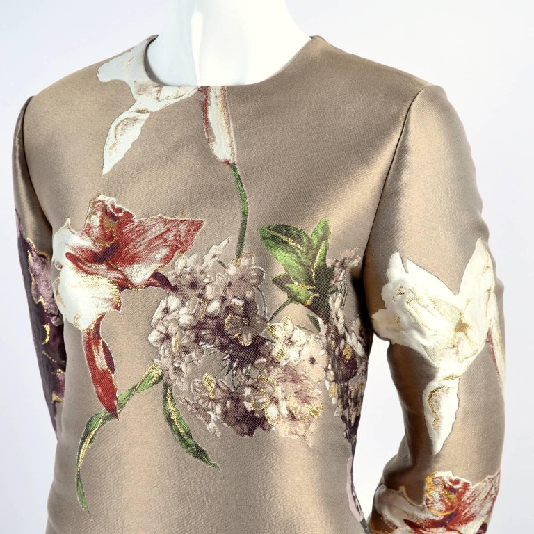 Valentino "Kimono 1997" Japanese Inspired Floral Column Dress, 2016 at ...