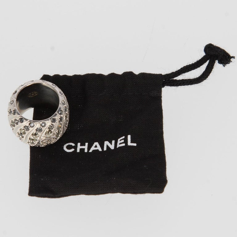 2016s Chanel crystals ring at 1stDibs