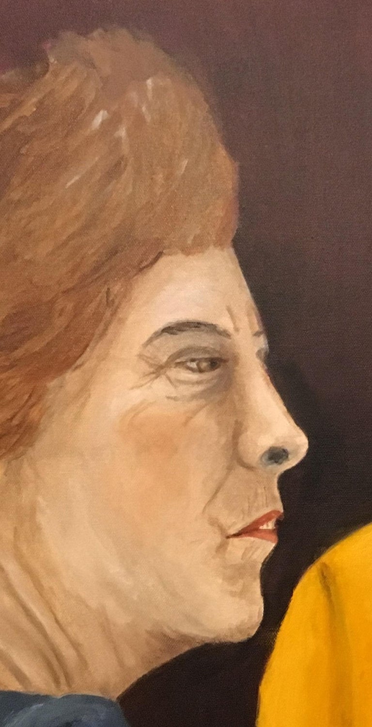 2018, Bente Ørum Painting, Defiance For Sale at 1stDibs