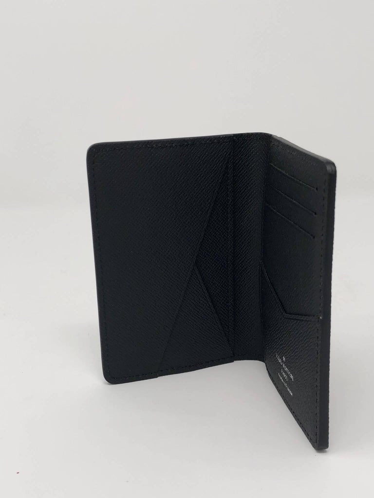 2018 Louis Vuitton Silver Monogram Eclipse Split Pocket Wallet at ...