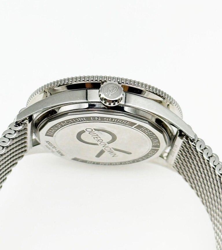 2020 Breitling A10370 Superocean Heritage 57 Stainless Steel Box ...