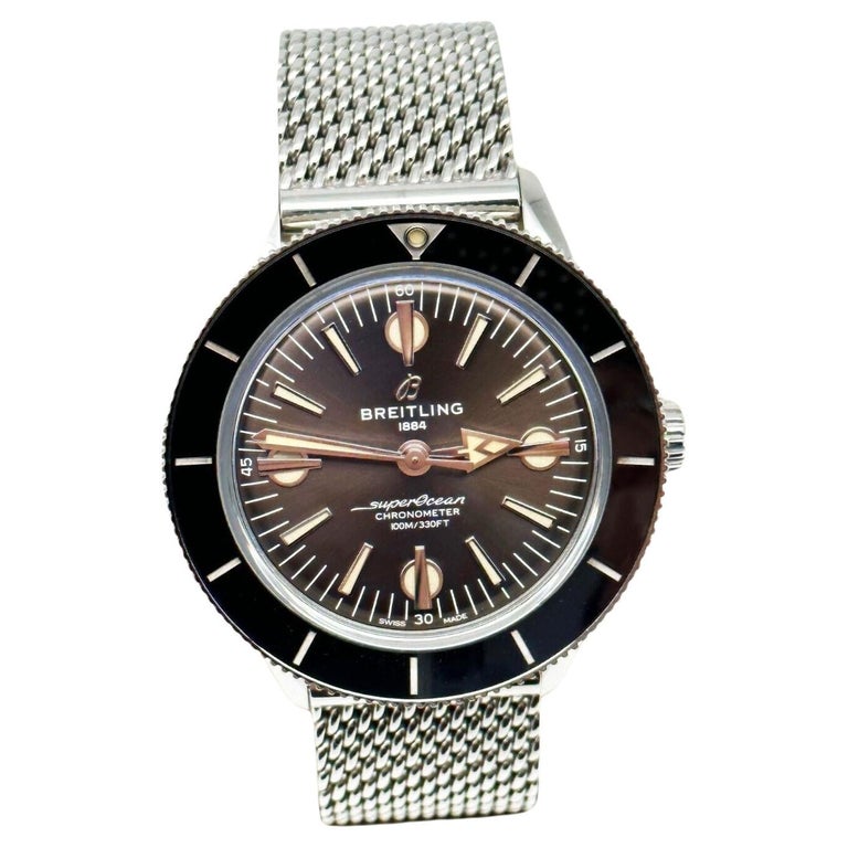 2020 Breitling A10370 Superocean Heritage 57 Stainless Steel Box ...