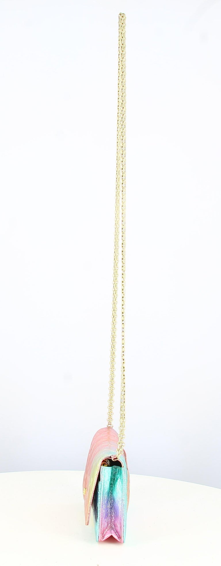 2020 Chanel Multicolor Quilted Shoulder Bag For Sale at 1stDibs