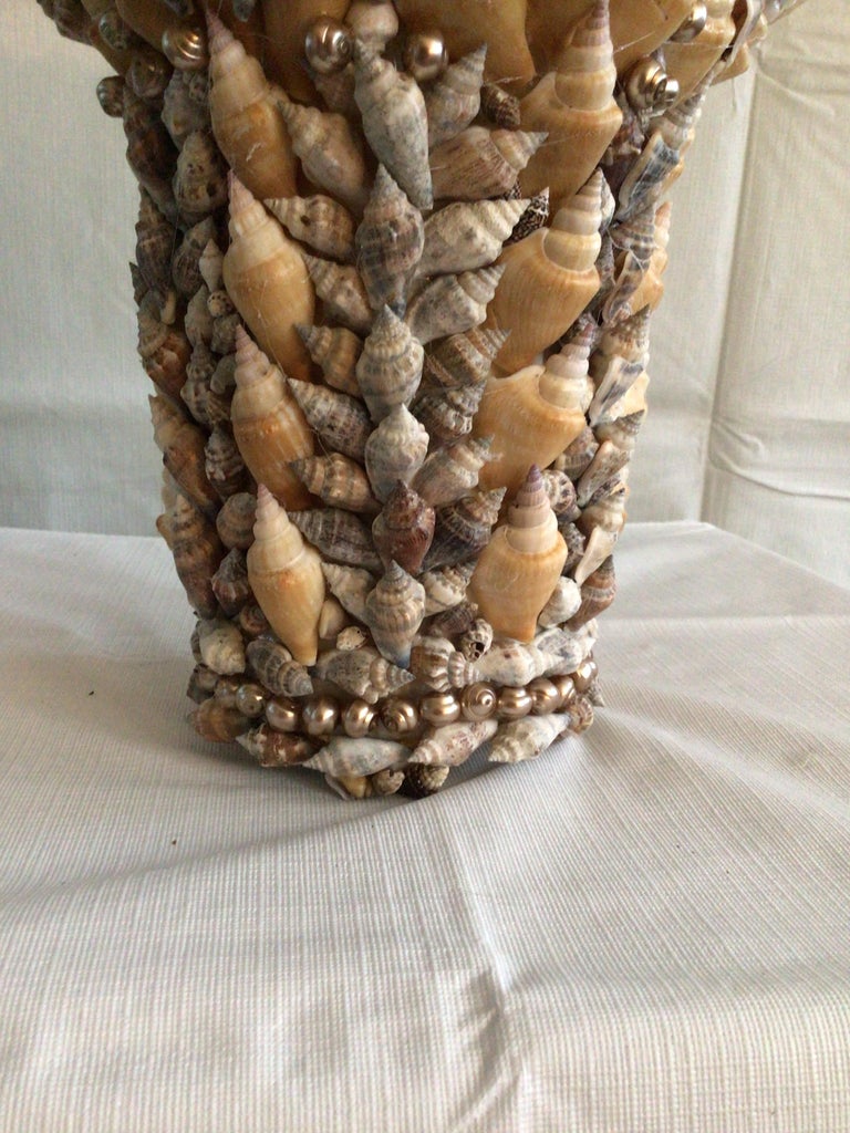 2020 Handmade Shell Vase For Sale at 1stDibs