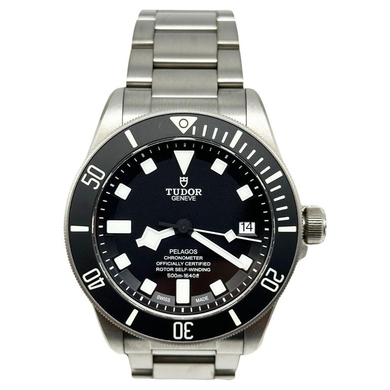 2020 Tudor Pelagos 25600TN Black Dial Titanium Box Paper For Sale at ...