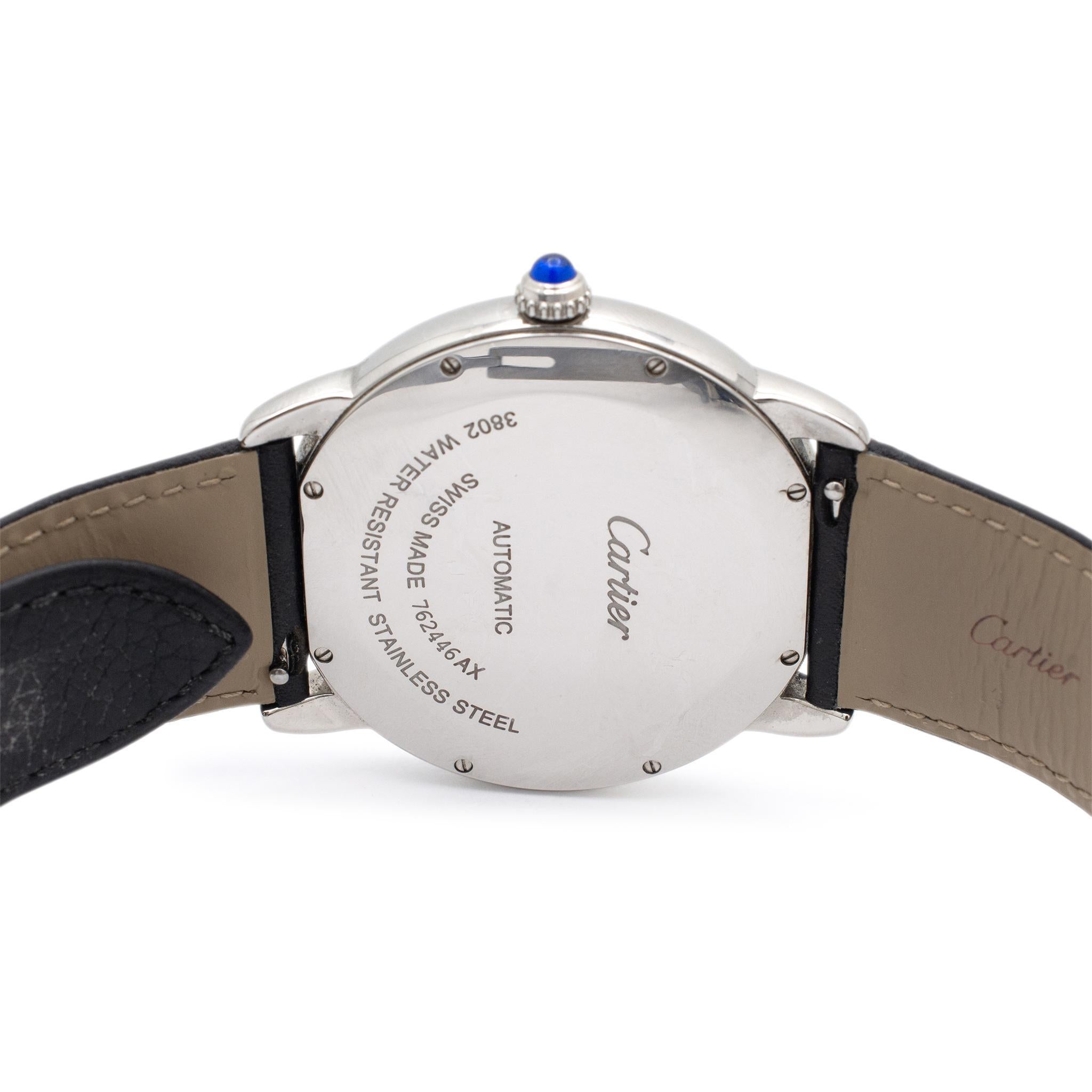 2021 Cartier Ronde Solo 42MM WSRN0022 3802 Stainless Steel Men’s Watch ...