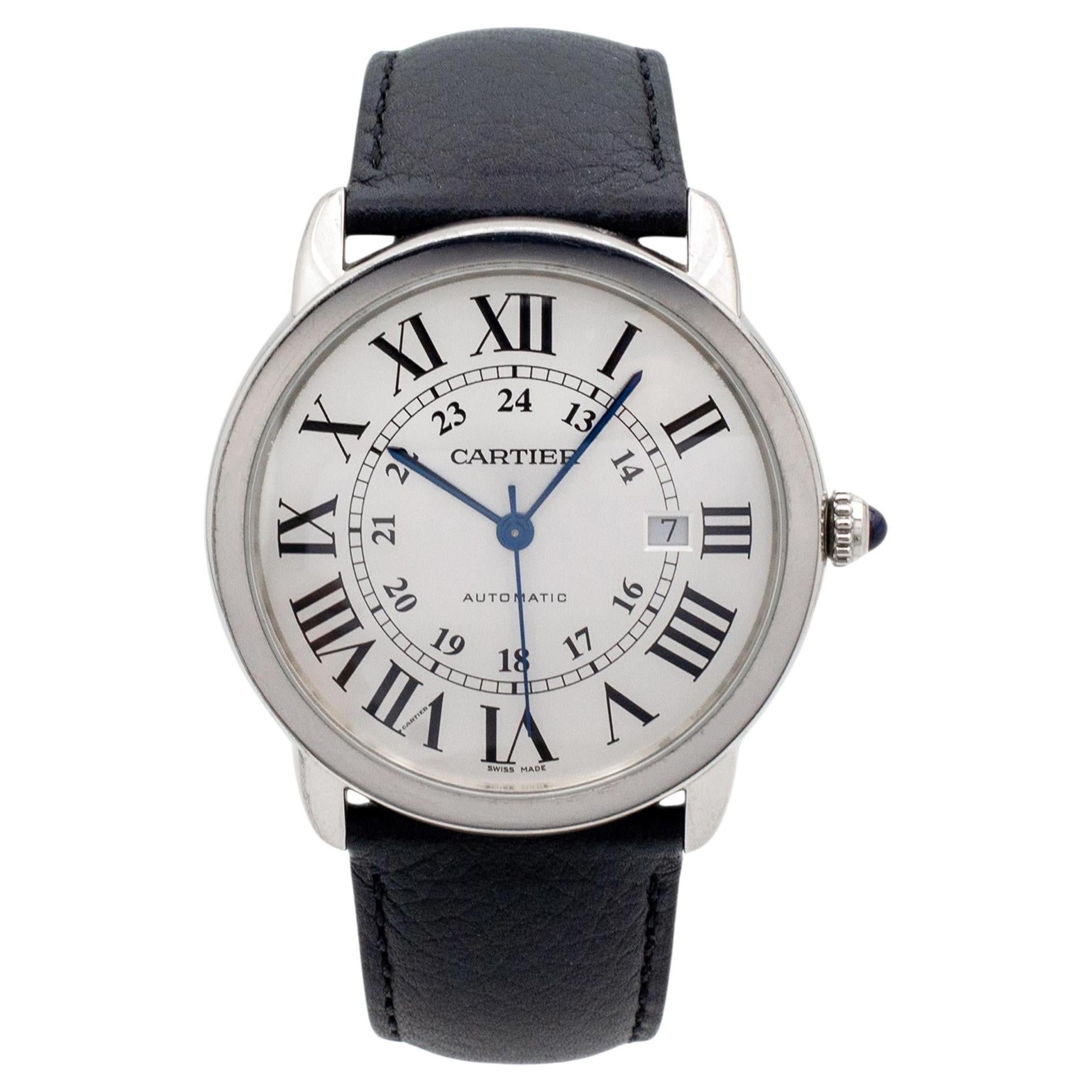 2021 Cartier Ronde Solo 42MM WSRN0022 3802 Stainless Steel Men’s Watch ...
