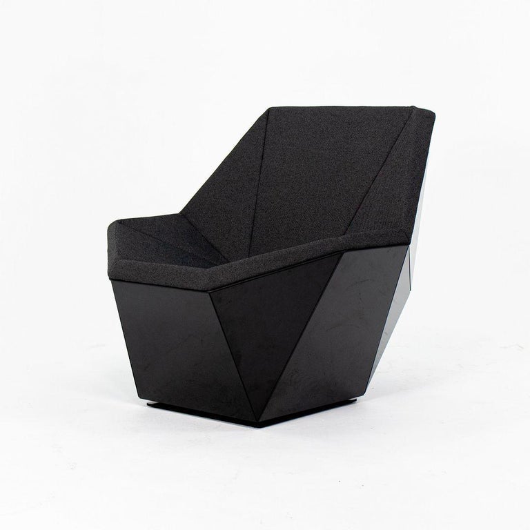 2021 David Adjaye for Knoll Washington Prism Lounge Chair and Ottoman ...