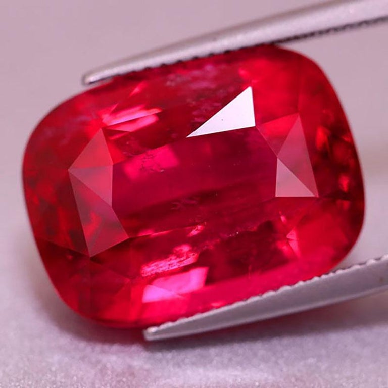 20.21Cts GRS Certified Vivid Red Tanzanian Mahenge Spinel Exclusive ...