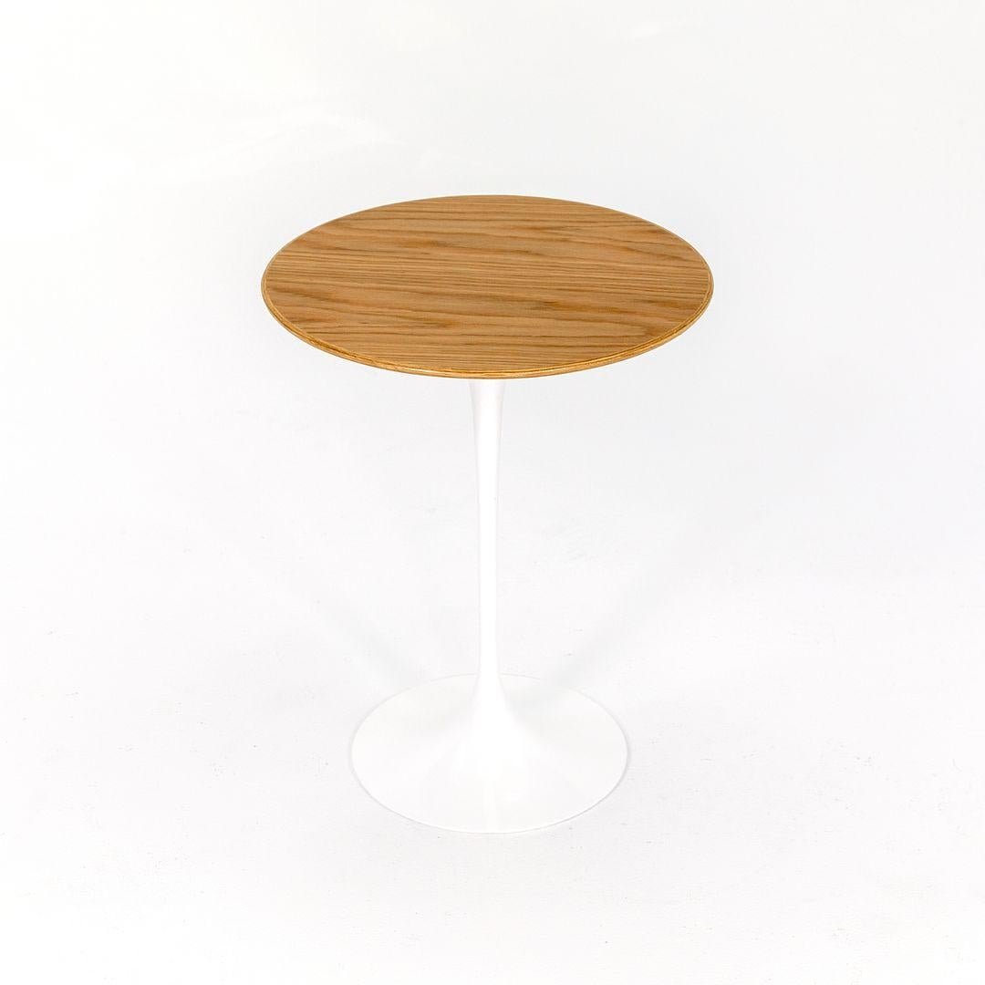 2022 Eero Saarinen for Knoll Tulip Pedestal Round Side Table with 16 ...