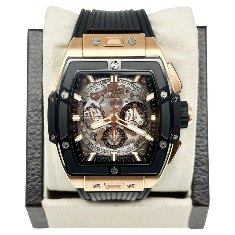 2022 Hublot 642.OM.0180.RX Spirit of Big Bang King 18K Gold Ceramic Box ...