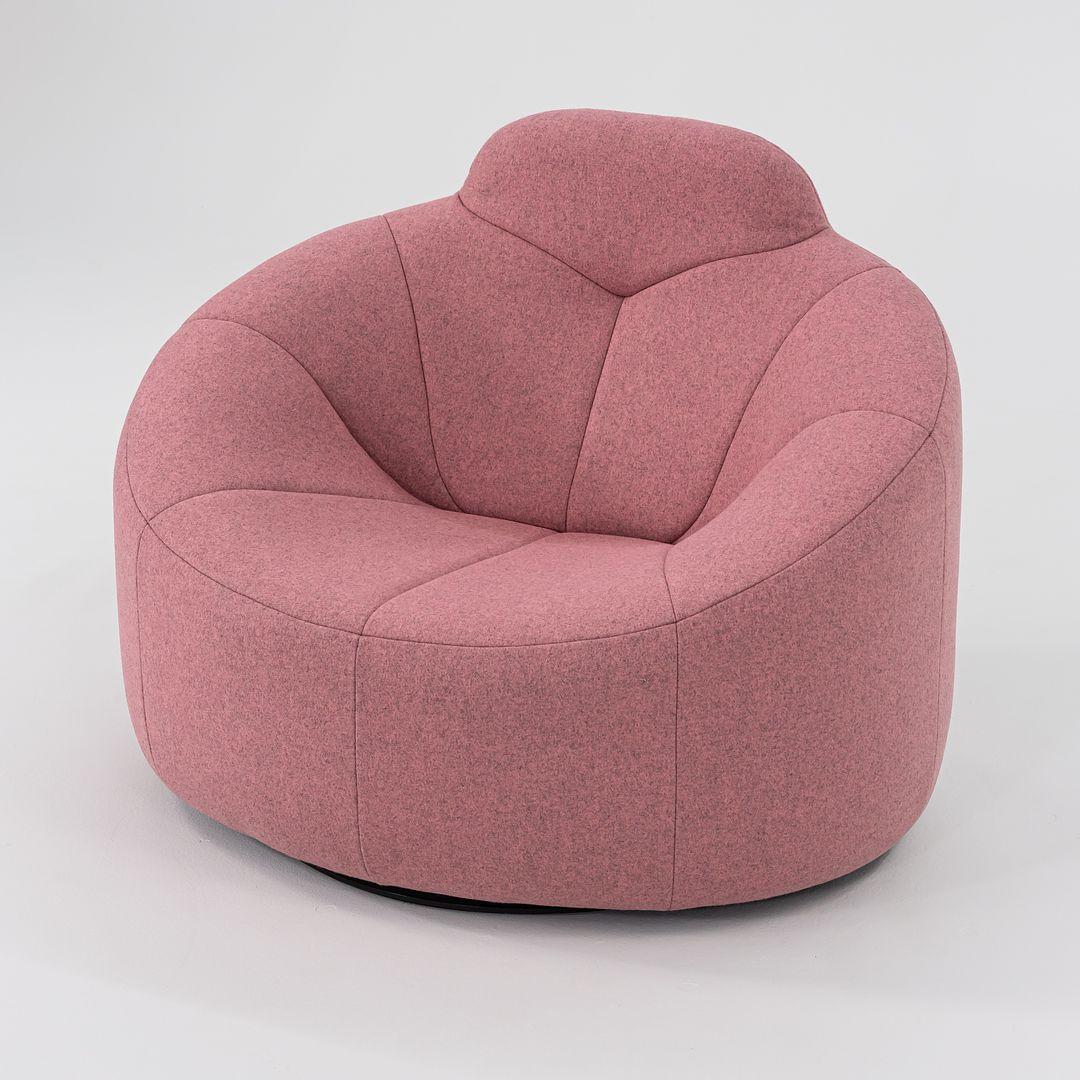 2023 Pumpkin High Back Swivel Lounge Chair by Pierre Paulin in Divina ...