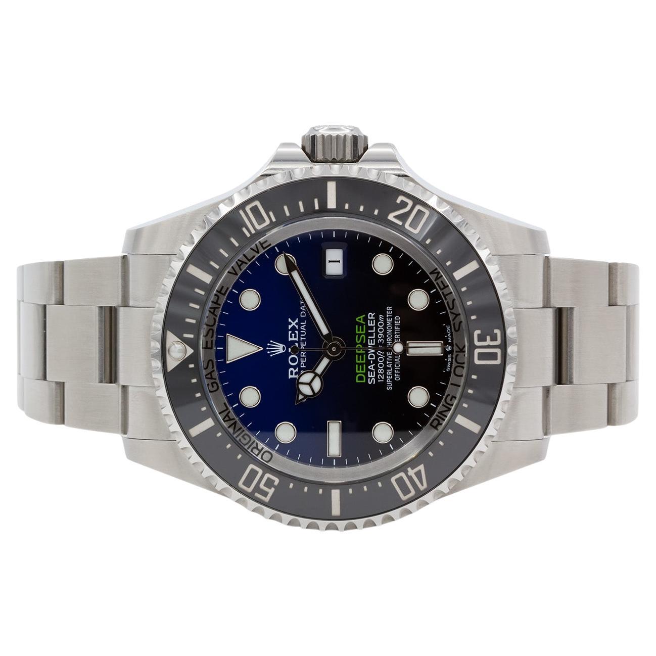 Rolex Sea-Dweller Deepsea James Cameron Blue Stainless Steel Watch ...