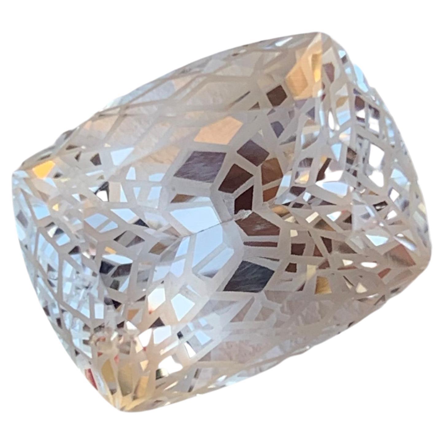 20.25 Carat Natural Faceted Light Golden Topaz From Skardu Mine at 1stDibs