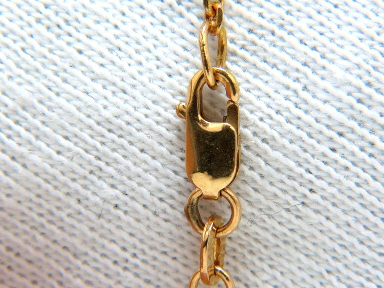 2.06 Carat Natural Fancy Yellow Orange Brown Light Pink Diamond Pendant ...