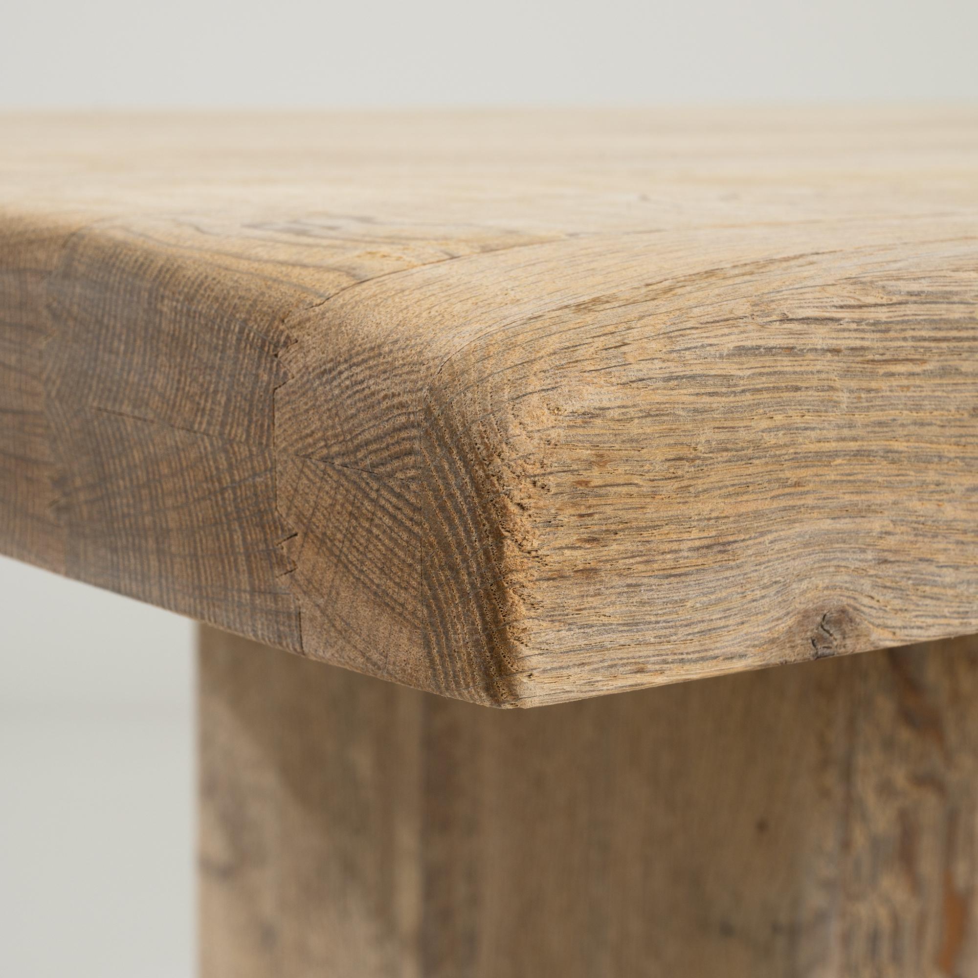 20th Belgian Oak Dining Table at 1stDibs