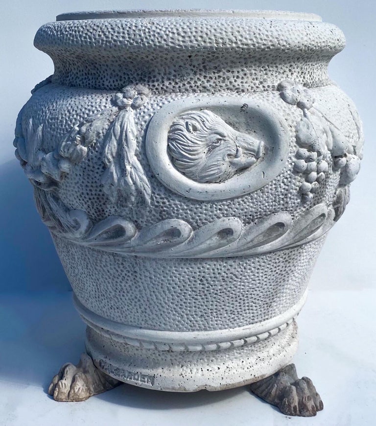 20th Century Large Italian Neoclassical Style Planters by Italgarden, a ...