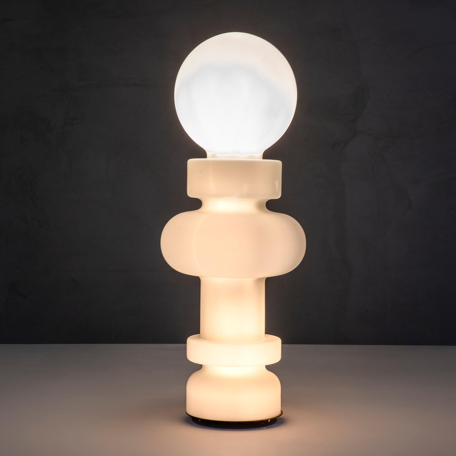 20th Centuri Fontana Arte Table / Floor Lamp by Bobo Piccoli Mod. 2490 ...