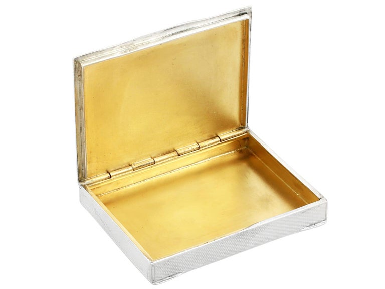 20th Century, 1920s Antique German Silver and Enamel Box For Sale at ...