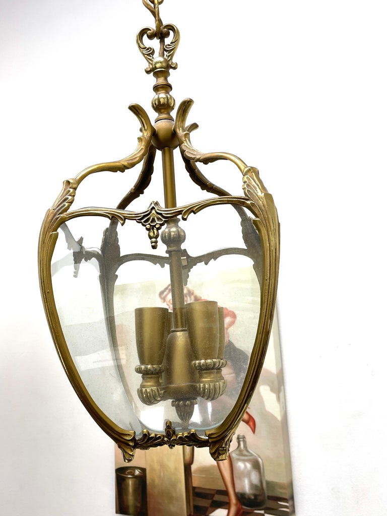 20th Century 4-Light Hanging Lantern Light, German, 1960s For Sale at ...