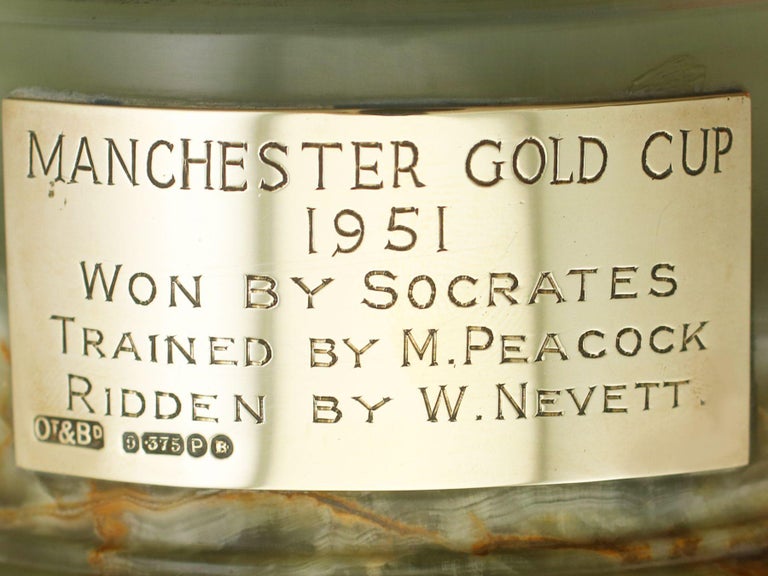 20th Century 9k Yellow Gold Presentation Cup Vintage, 1964 For Sale at ...