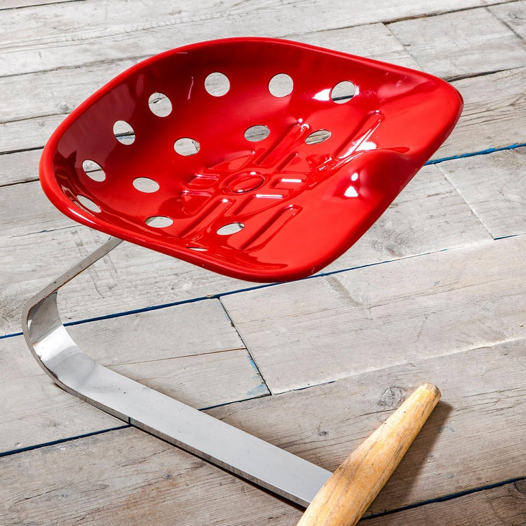 20th Century Achille and Pier Giacomo Castiglioni Pair of Stools Mod ...