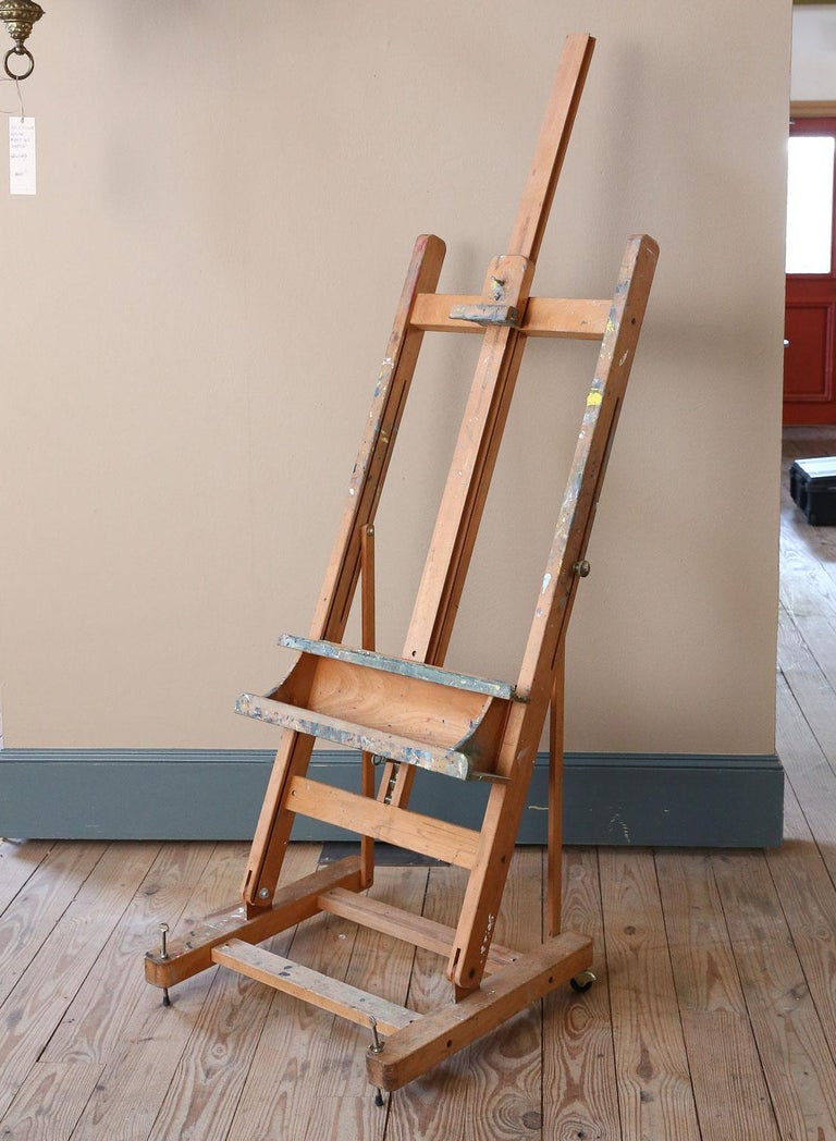 20th Century Adjustable Artist's Easel at 1stDibs