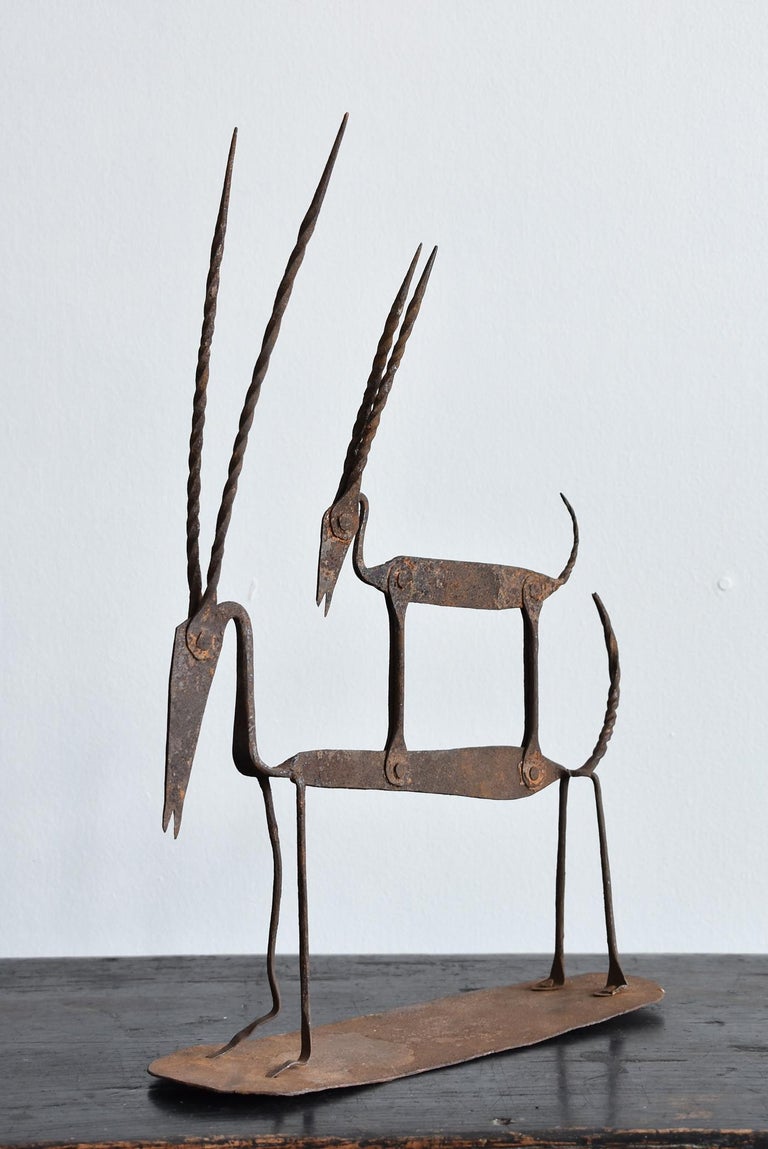 20th Century-African, Iron Object Made by the Lobi Tribe of Burkina ...