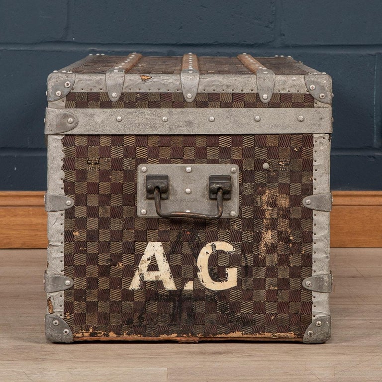 20th Century Aluminium Bound Mail Louis Vuitton Trunk, France, c.1888 ...