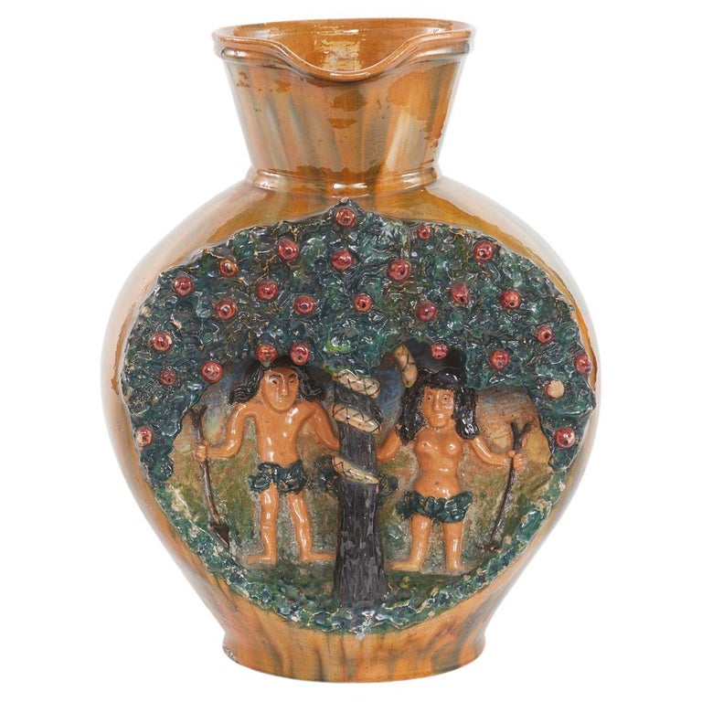 20th Century American Ceramic Decorative Jug For Sale at 1stDibs