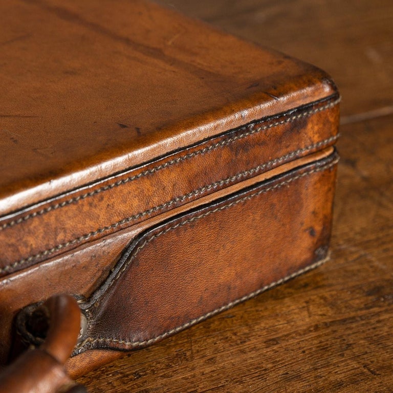 20th Century American Leather Briefcase by Hartmann, circa 1920 For ...
