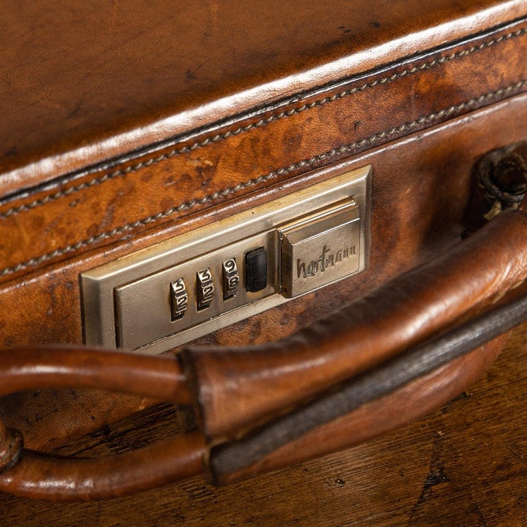 20th Century American Leather Briefcase by Hartmann, circa 1920 For ...