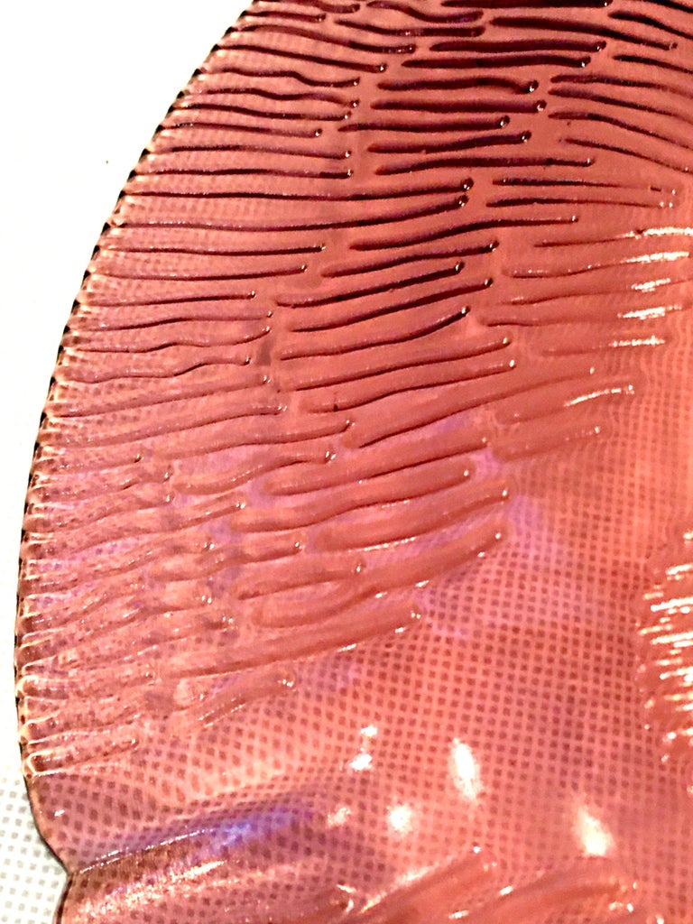 20th Century American Pressed Glass Amethyst Dinnerware Set of Twelve ...