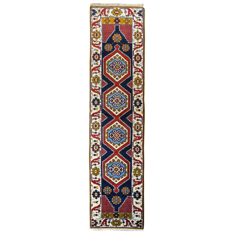 20th Century Anatolian Turkish Runner For Sale at 1stDibs