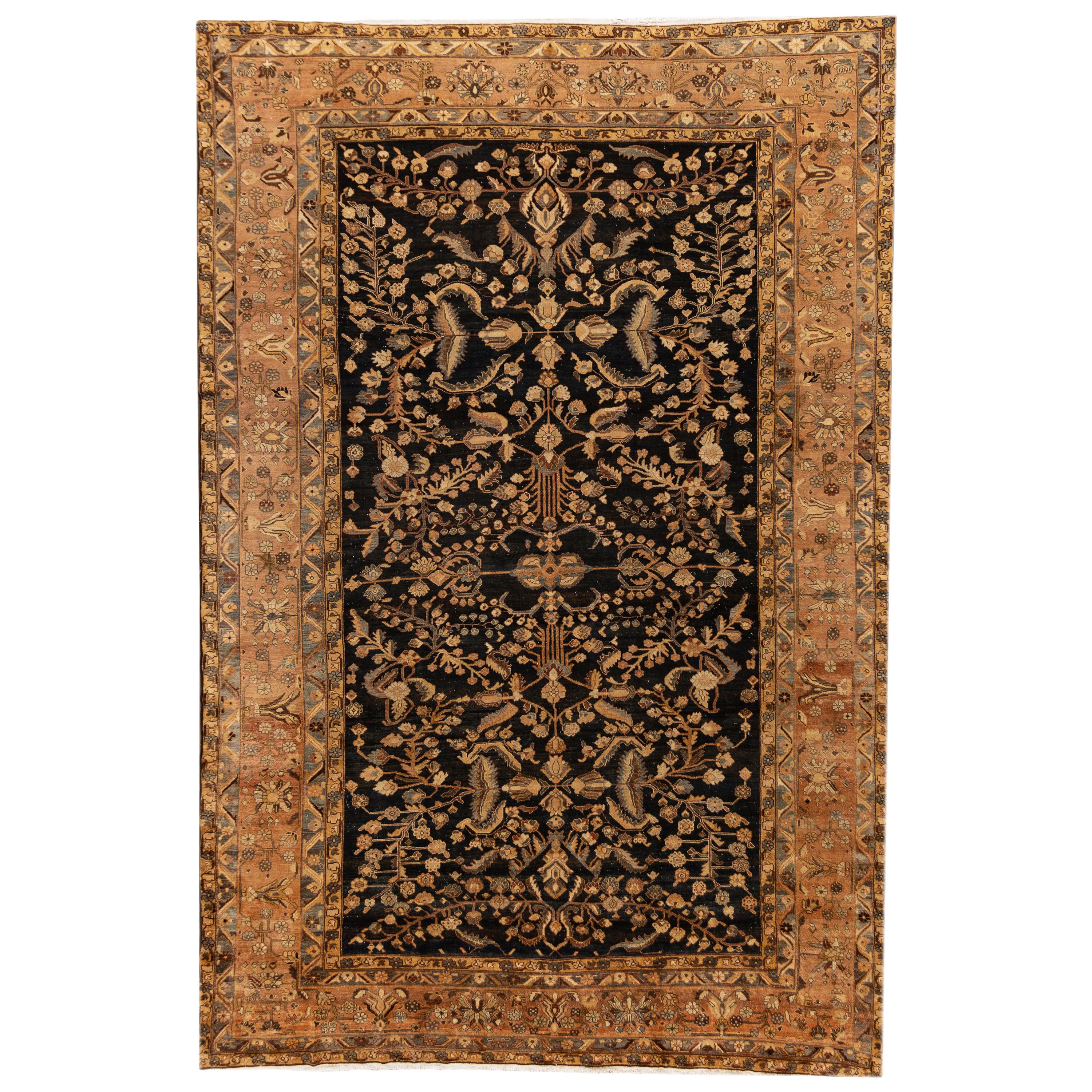 20th Century Qom Dokhanci Rug For Sale at 1stDibs