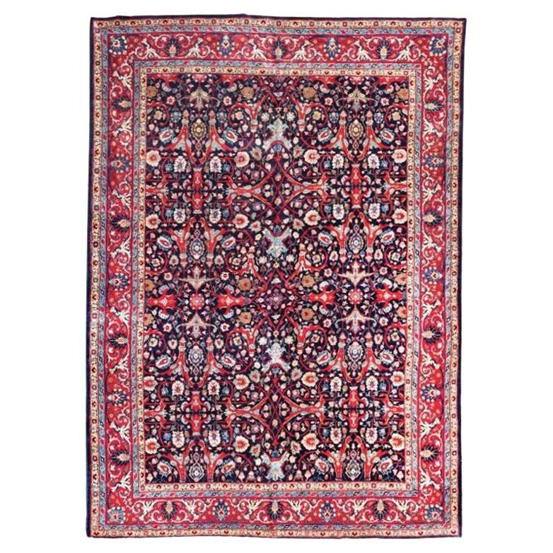 20th Century Portugal Wool Rug, Arraiolo, French Design, circa 1900 at ...