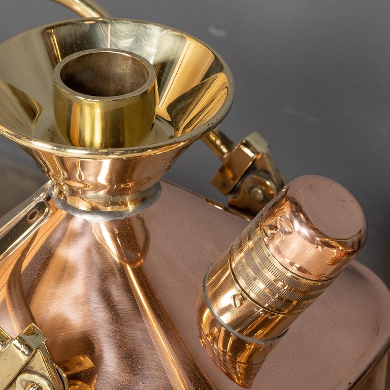 20th Century Art Deco Set of Copper Petrol Cans, C.1930 at 1stDibs