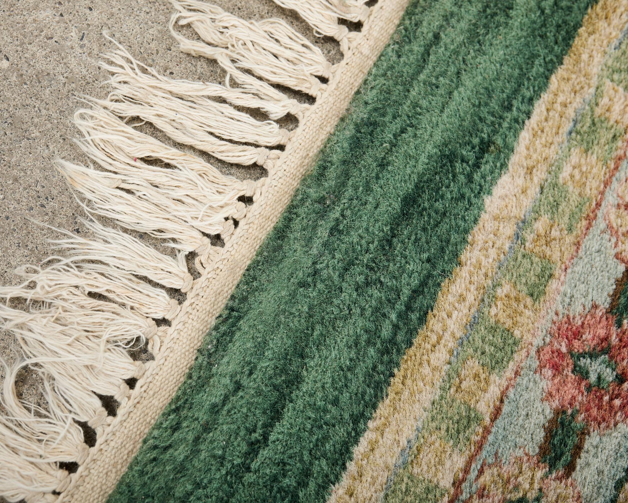 Late 20th Century Arts and Crafts Donegal Style Rug 17.6' x 12' For ...