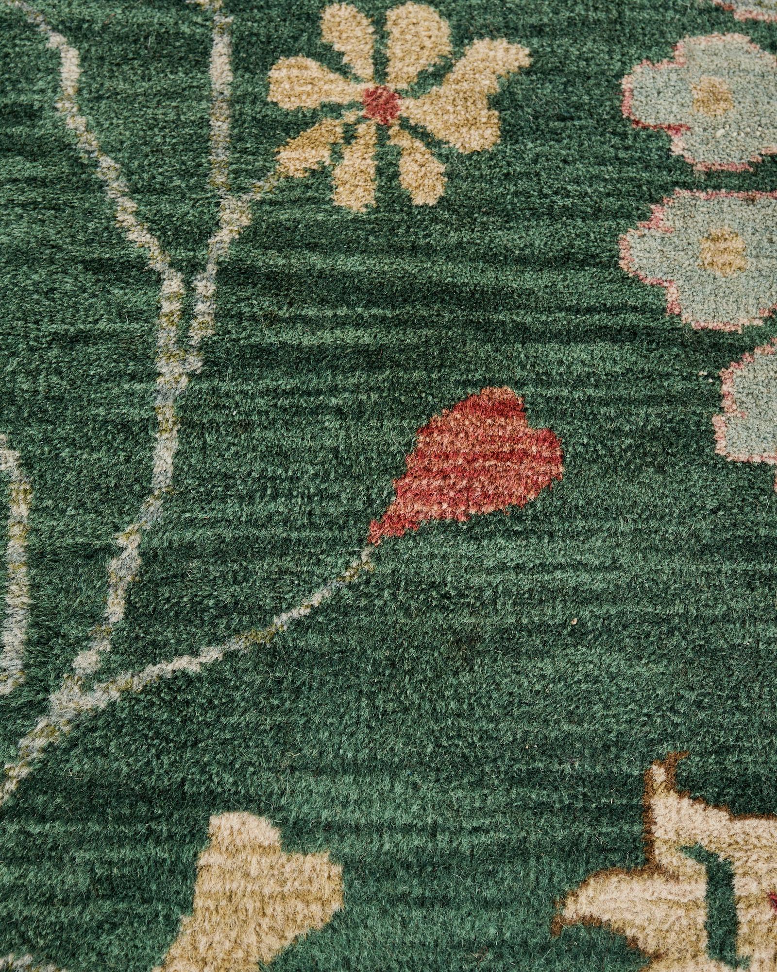 Late 20th Century Arts and Crafts Donegal Style Rug 17.6' x 12' For ...