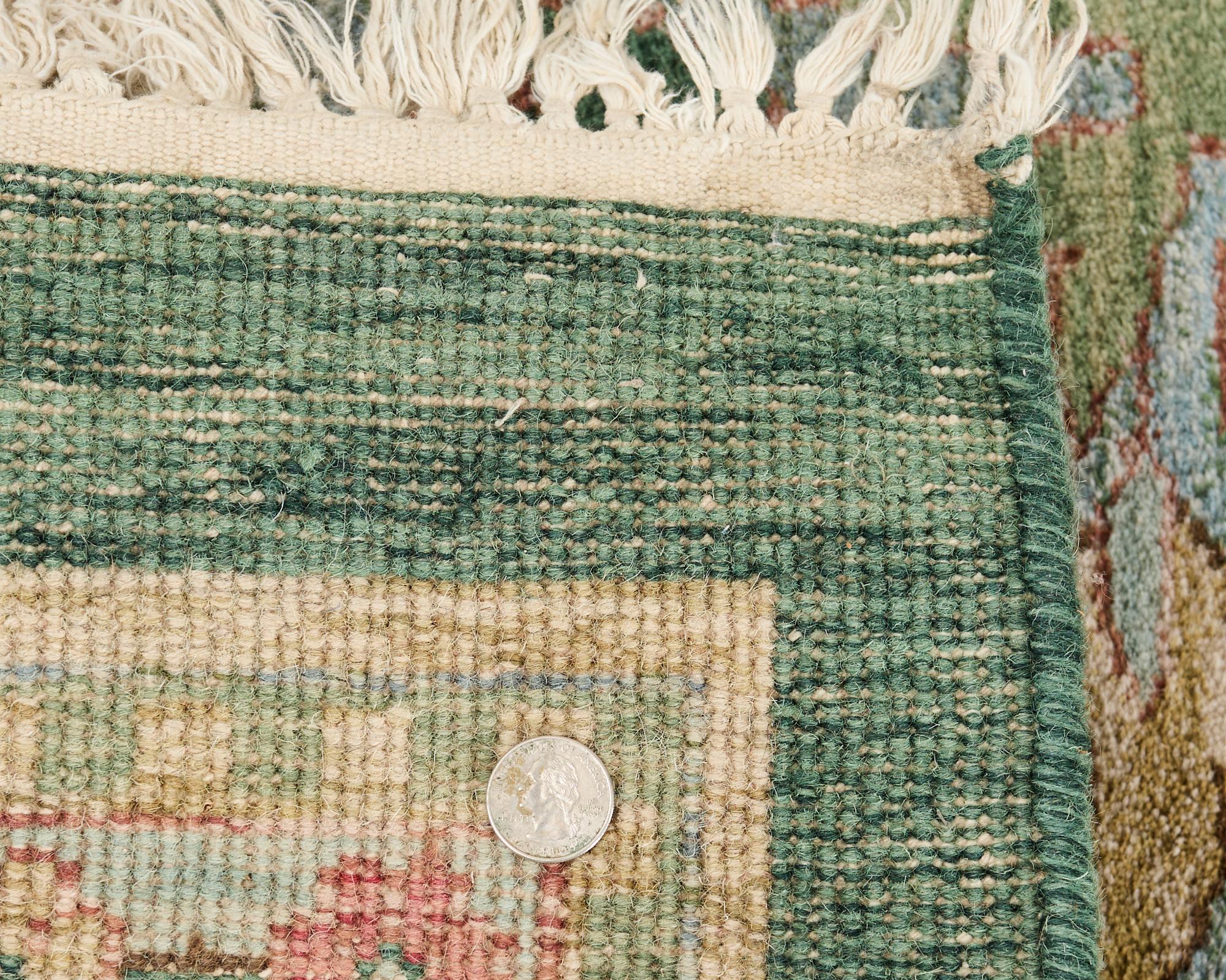 Late 20th Century Arts and Crafts Donegal Style Rug 17.6' x 12' For ...