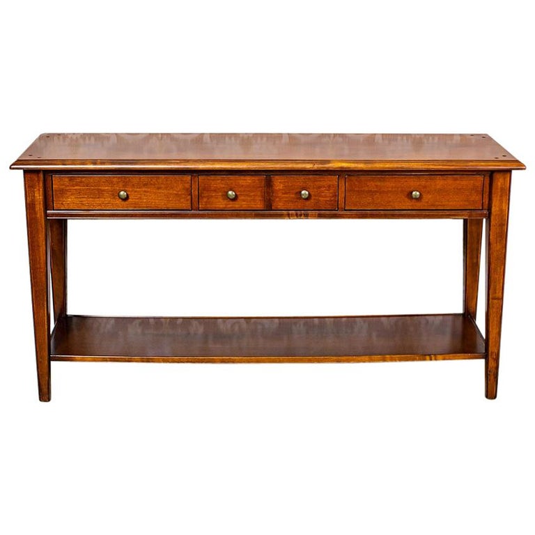 20th-Century Inlaid Auxiliary Wall Dining Room Table For Sale at 1stDibs