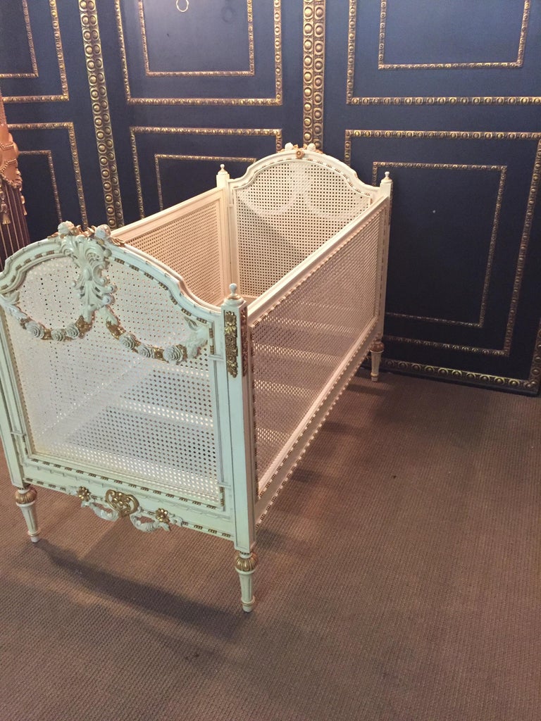 20th Century Baby Baroque Bed in the Style of Louis Seize For Sale at ...