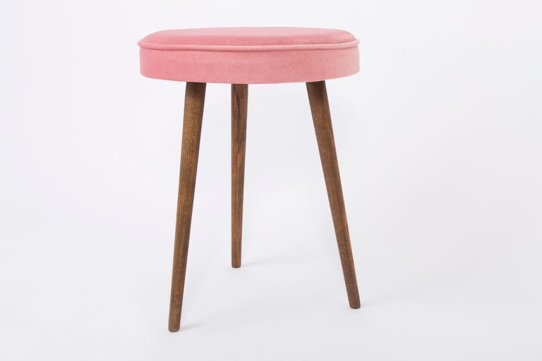 20th Century Baby Pink Stool, 1960s For Sale at 1stDibs