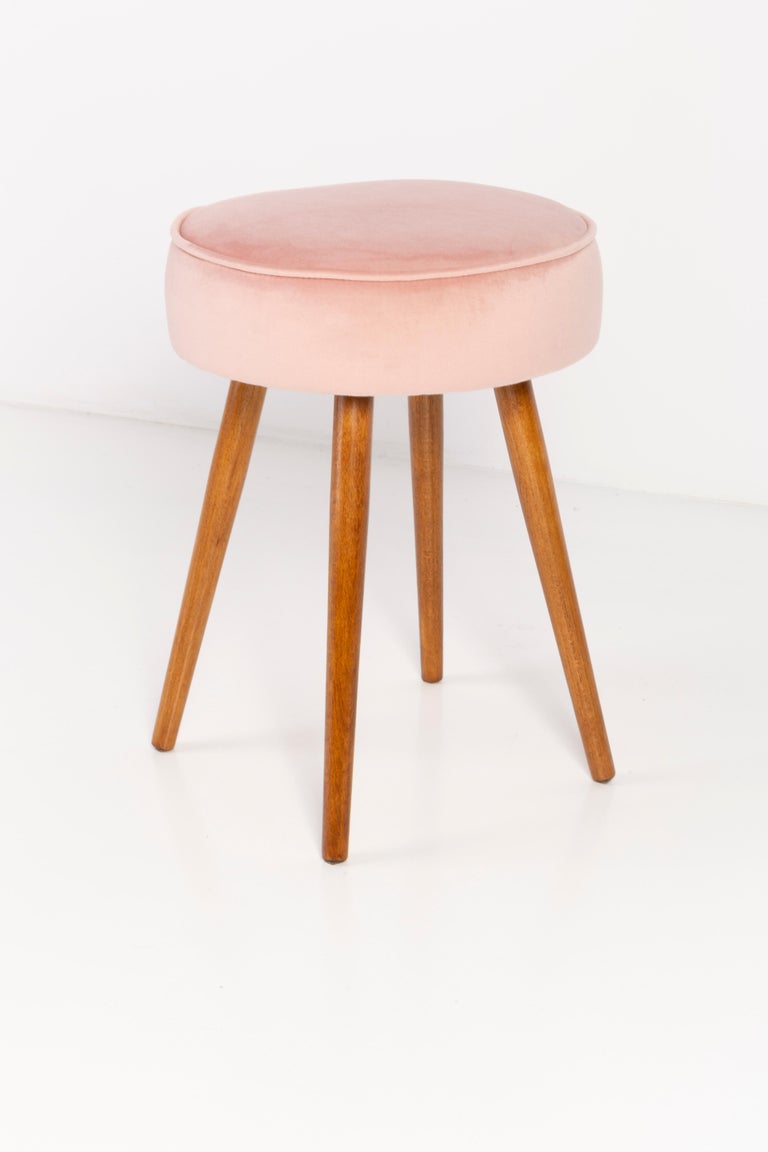 20th Century Baby Pink Stool, Europe, 1960s For Sale at 1stDibs